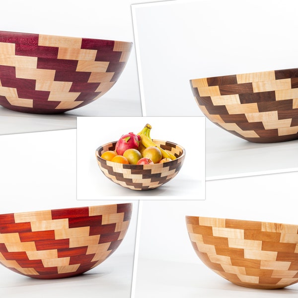 Segmented Bowl - Etsy