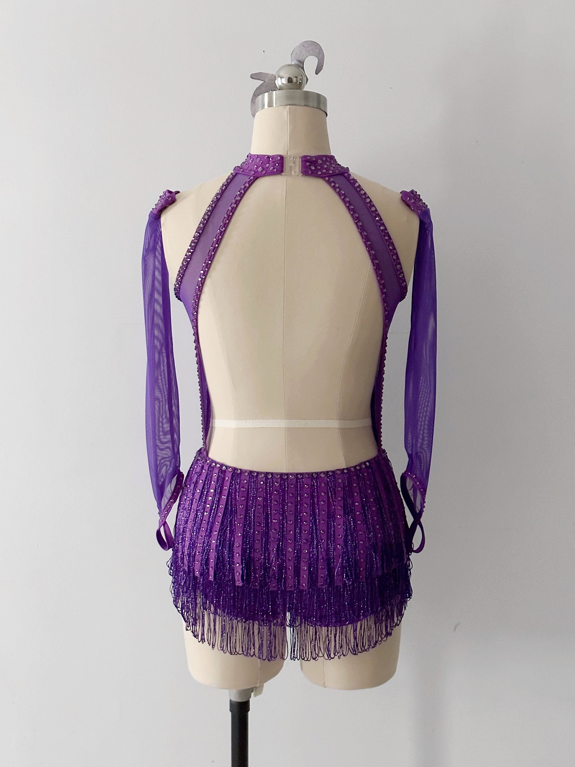 AS / A8 Purple Jazz Broadway Cabaret Dance Costume Custom Solo - Etsy