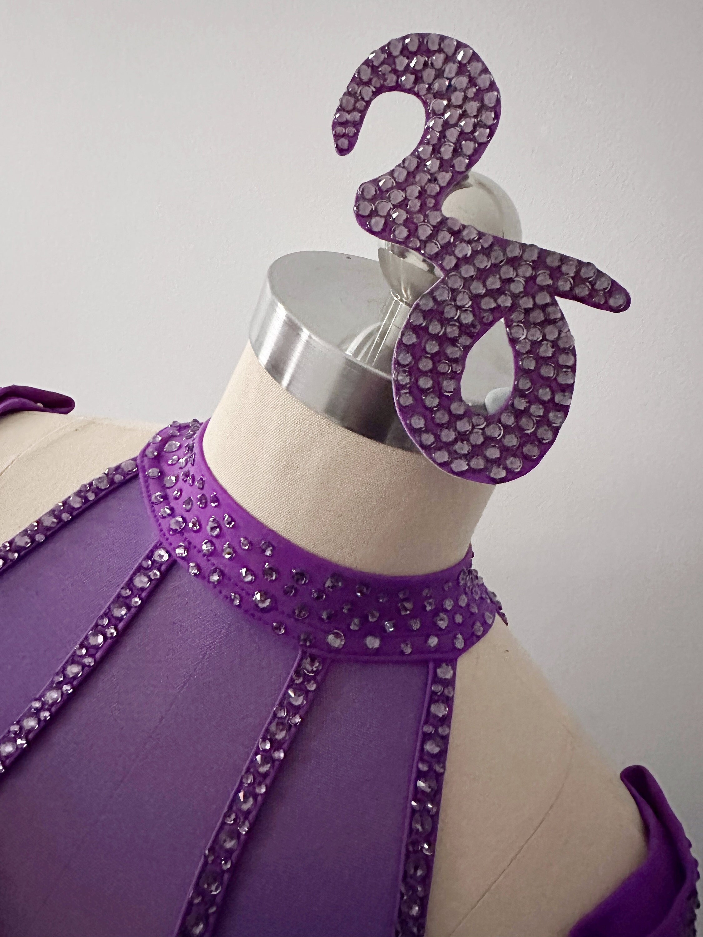 AS / A8 Purple Jazz Broadway Cabaret Dance Costume Custom Solo - Etsy
