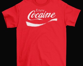 Enjoy Cocaine | Etsy