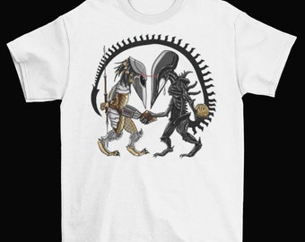 Predator Vs Alien T Shirt - Etsy