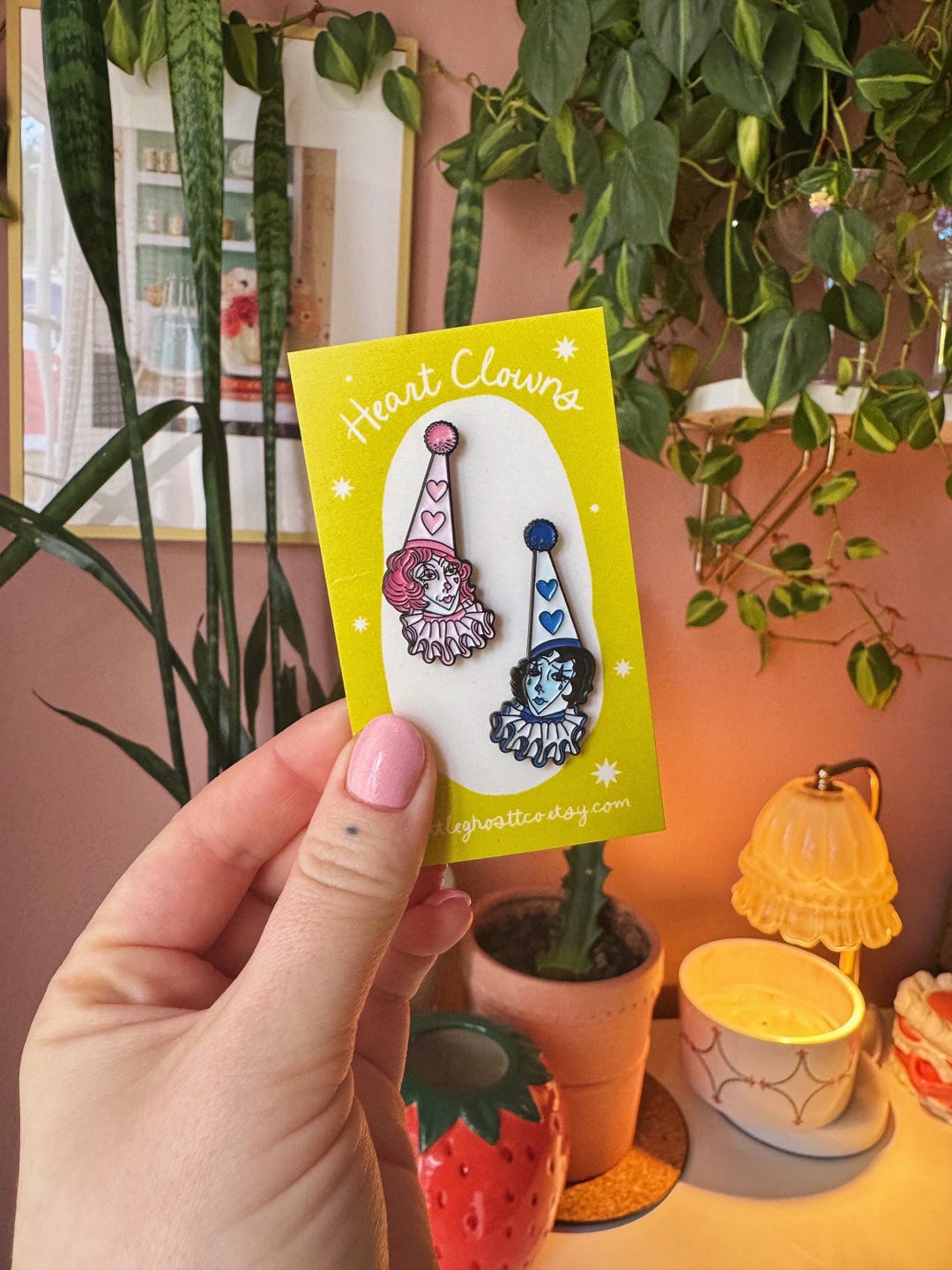 Heart Clowns Pin Pack - Etsy