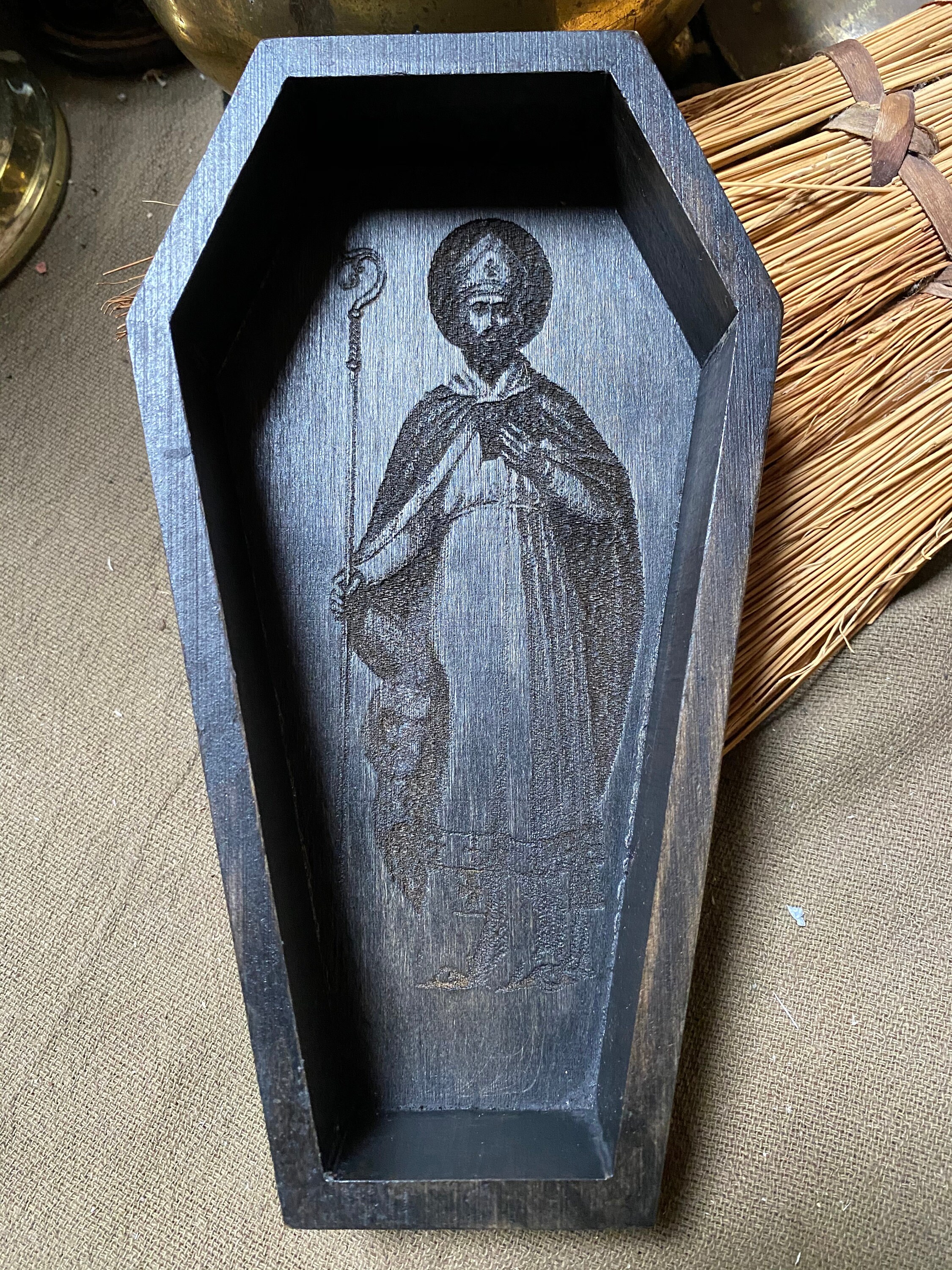 Deities of Death Coffin Tray - Etsy