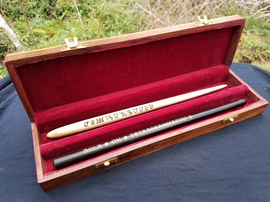 Solomonic and Trithemius Wand Set - Etsy