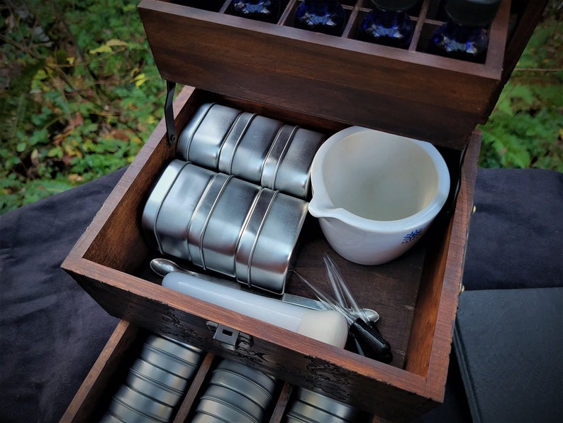 Witches Apothecary - Includes Tins, Bottles and More! - Etsy Australia
