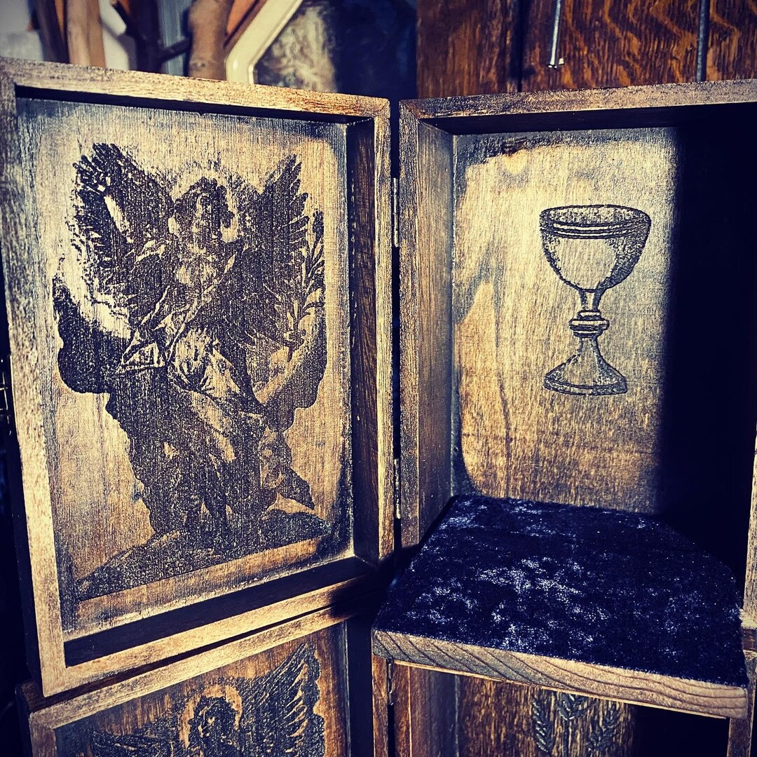 Archangel Single Altar Box - Etsy