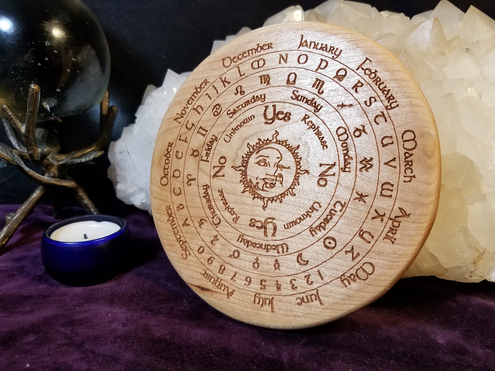 6 Ultimate Pendulum Board Engraved Solid Wood | Etsy