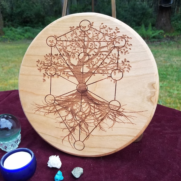 Tree of Life Crystal Grid - Etsy