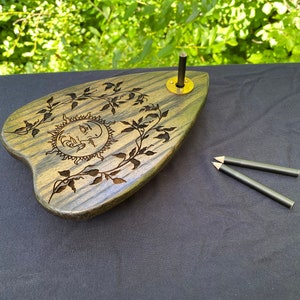 Automatic Writing Planchette - Choose Your Design/wood - Etsy