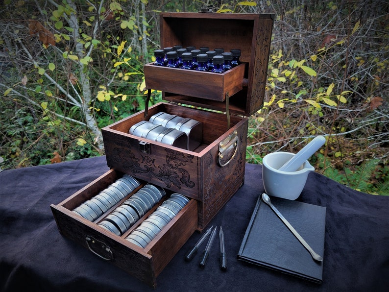Witches Apothecary - Includes Tins, Bottles and More! - Etsy Australia