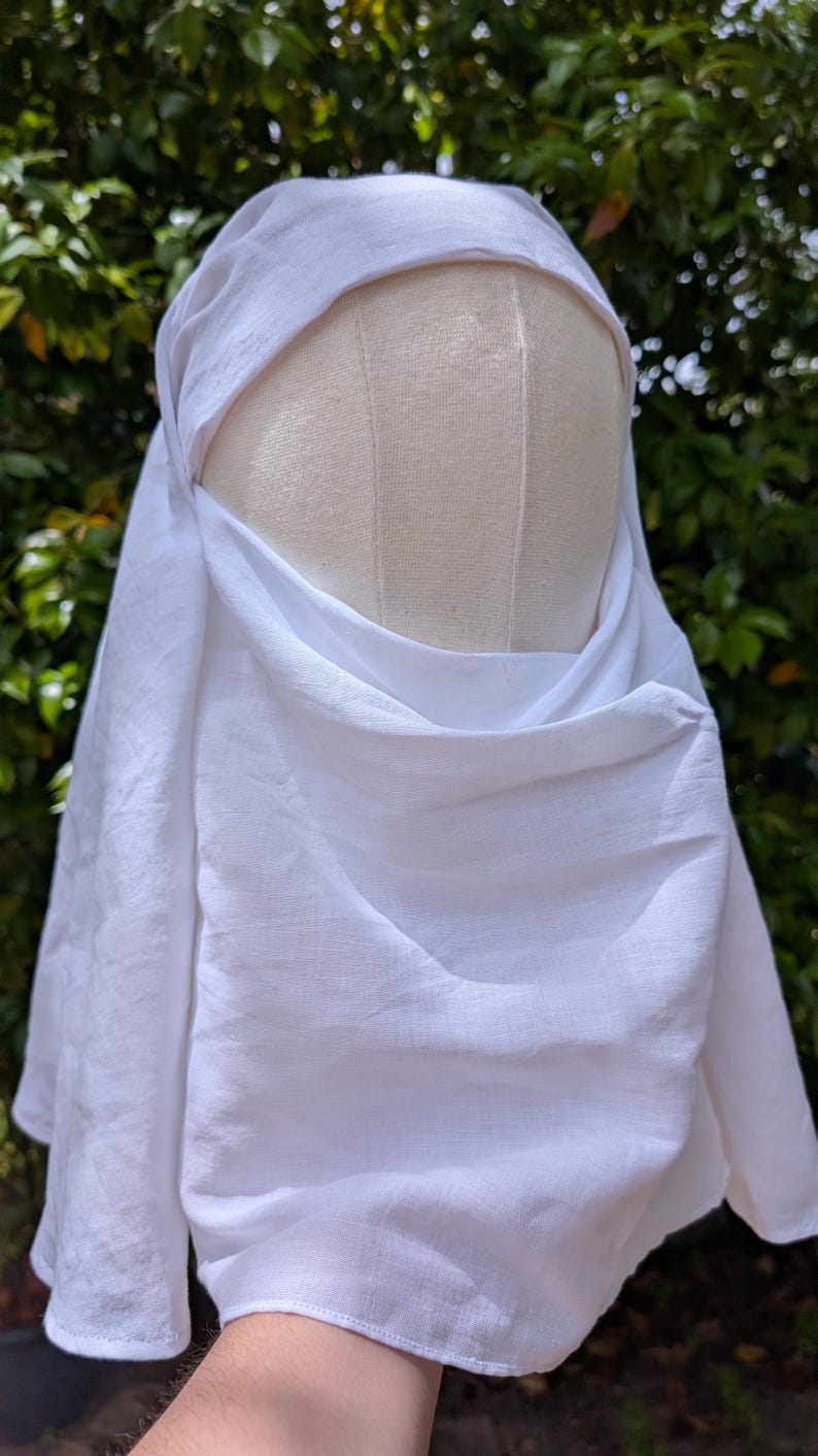 Medieval Headkerchiefs - Fillet, Wimple, Kerchief | One Size Pattern ...