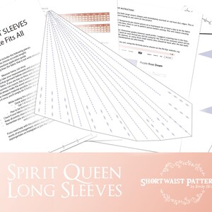 Spirit Queen Long Sleeves | One Size Fits All PDF Pattern - Etsy