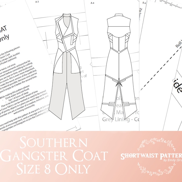 Techwear Sewing Pattern - Etsy