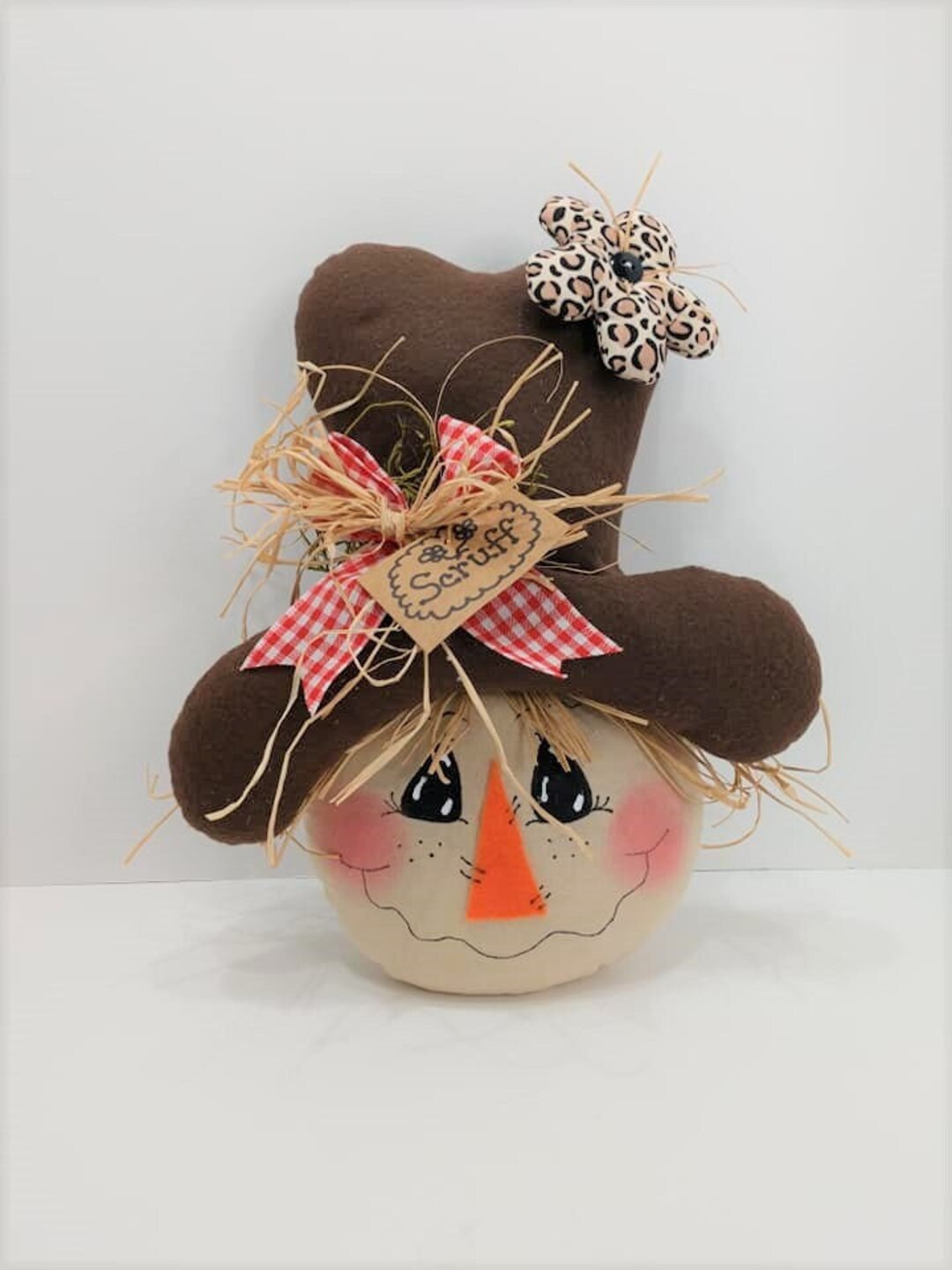 Scarecrow Wreath Attachment for Your Fall Decor Autumn - Etsy