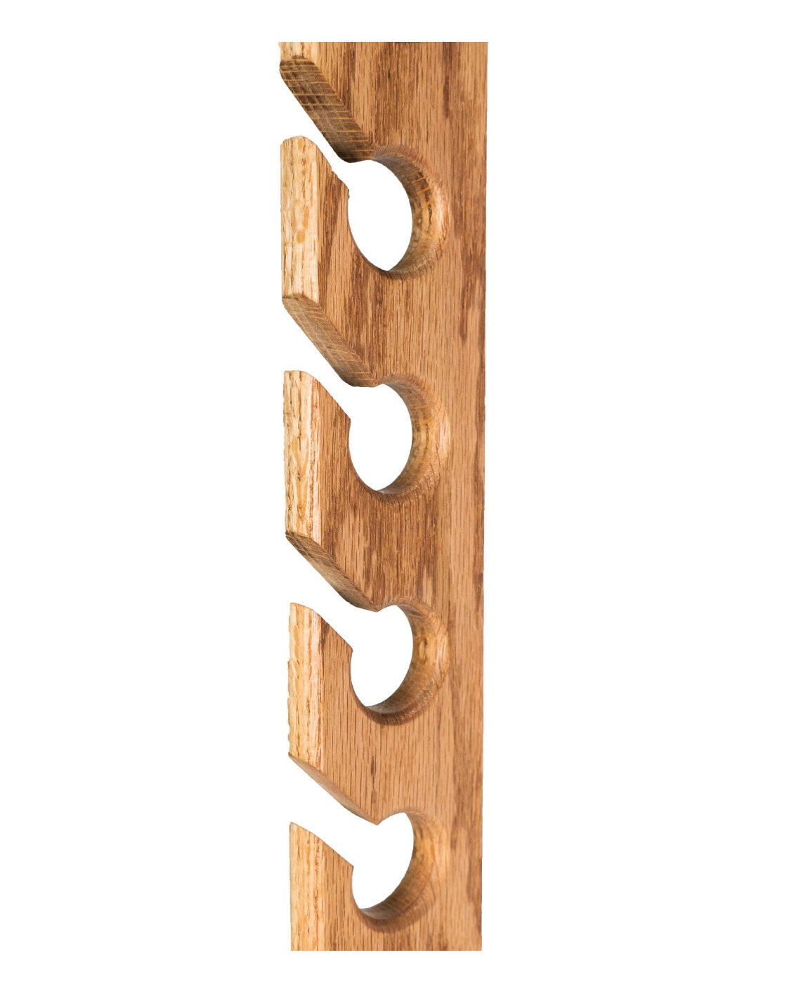 20 Cap Solid Oak Rack Made to Order Free Shipping USA - Etsy