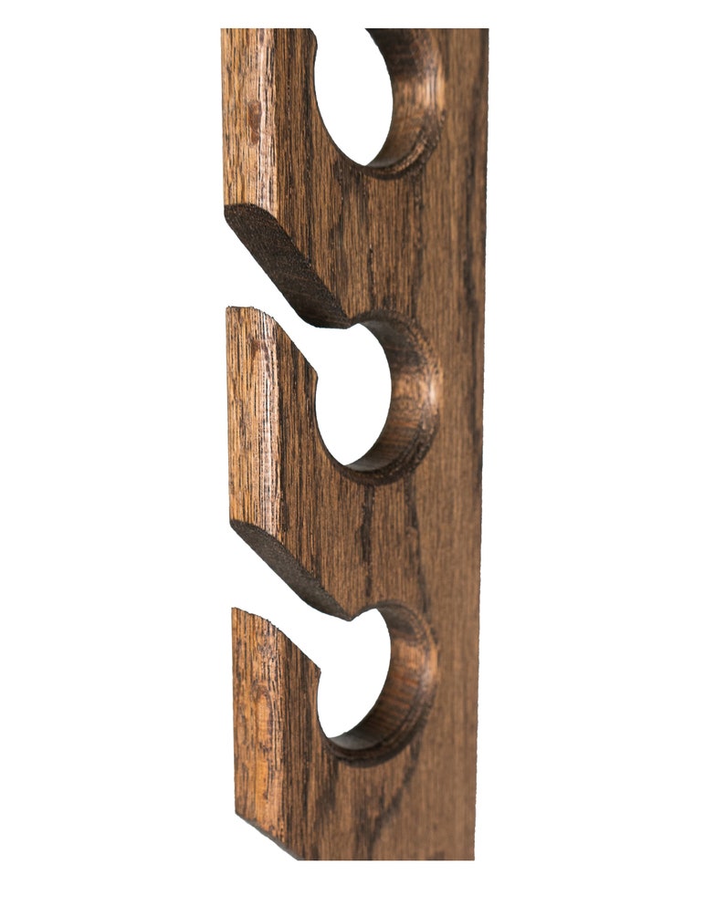 20 Cap Solid Oak Rack Made to Order Free Shipping USA - Etsy