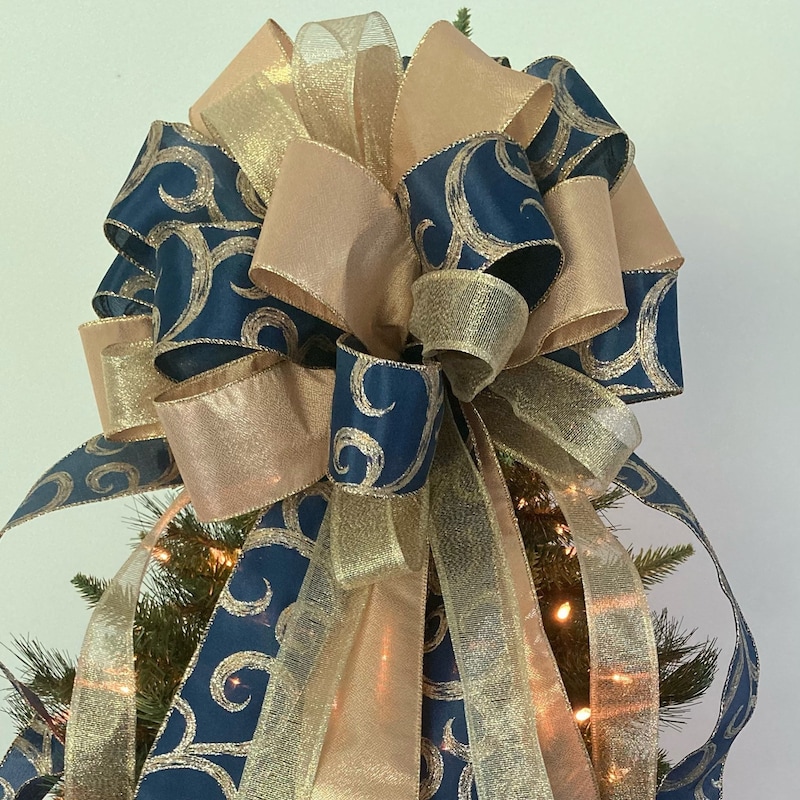 Gold Tree Topper - Etsy