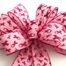 Pink Cancer Awareness Decorative Bow / Pink Decorative Bow / - Etsy