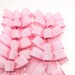 Pink Decorative Bows / Set 12 Bows / Pink and White Bows / Easter Pink ...