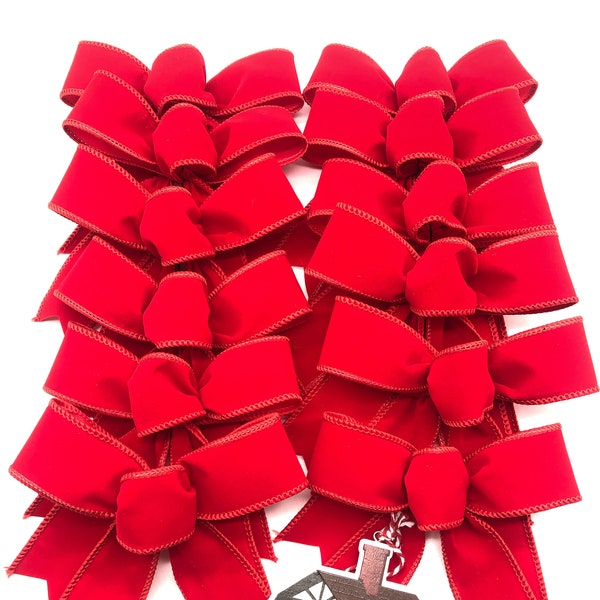 Christmas Tree Bows - Etsy