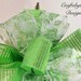 Green Christmas Mint Tree Topper / Green Mint Christmas Decorative Bow ...