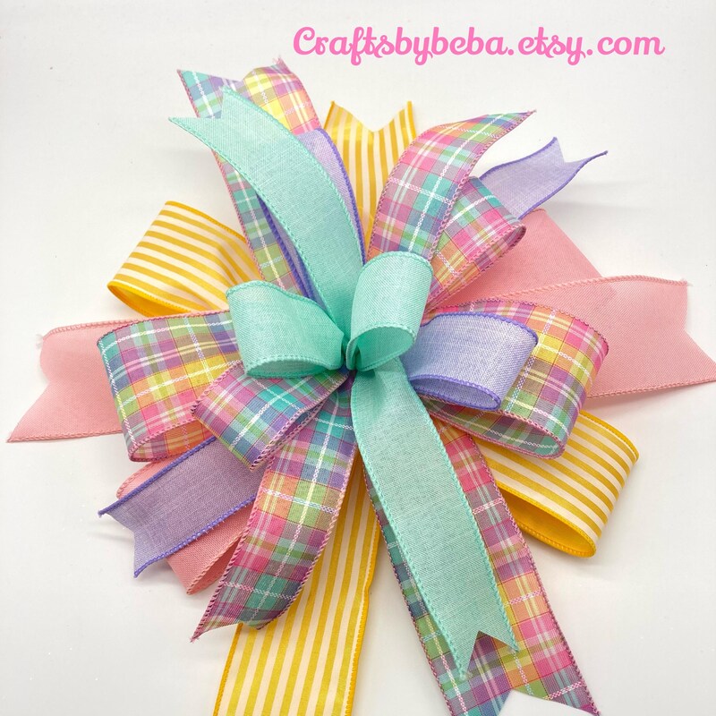 Pastel Colors Bow - Etsy