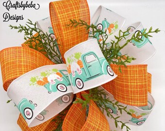 Easter Bunny Tree Topper - Etsy