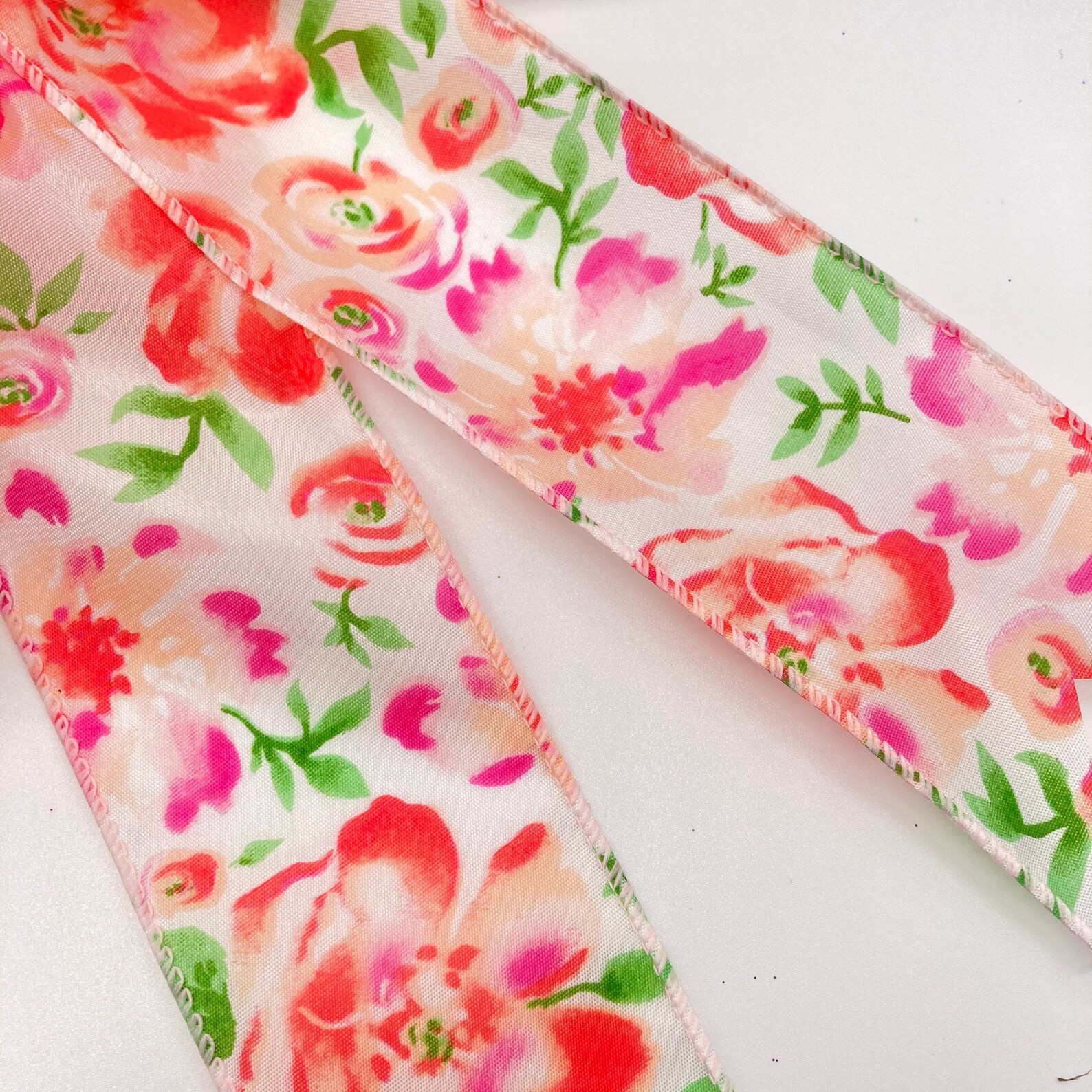 Floral Decorative Bow / Set 3 Bows / Summer Spring Bows / | Etsy