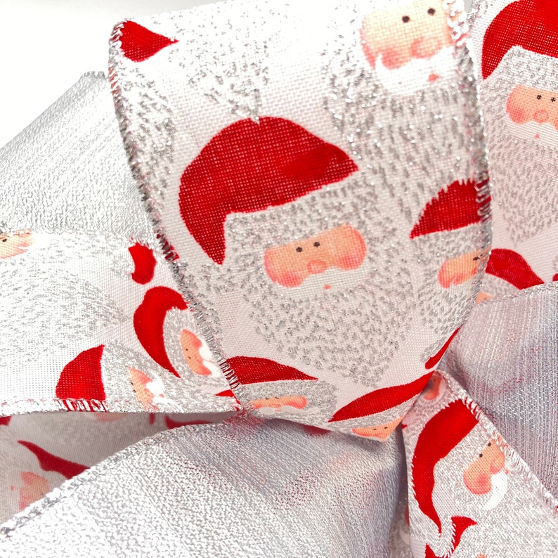 Santa Claus Christmas Tree Topper / Christmas Tree Topper / - Etsy