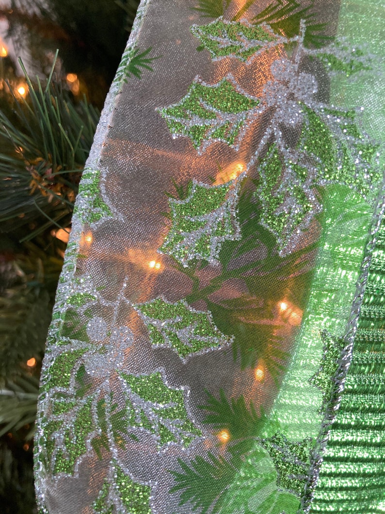 Green Christmas Mint Tree Topper / Green Mint Christmas | Etsy