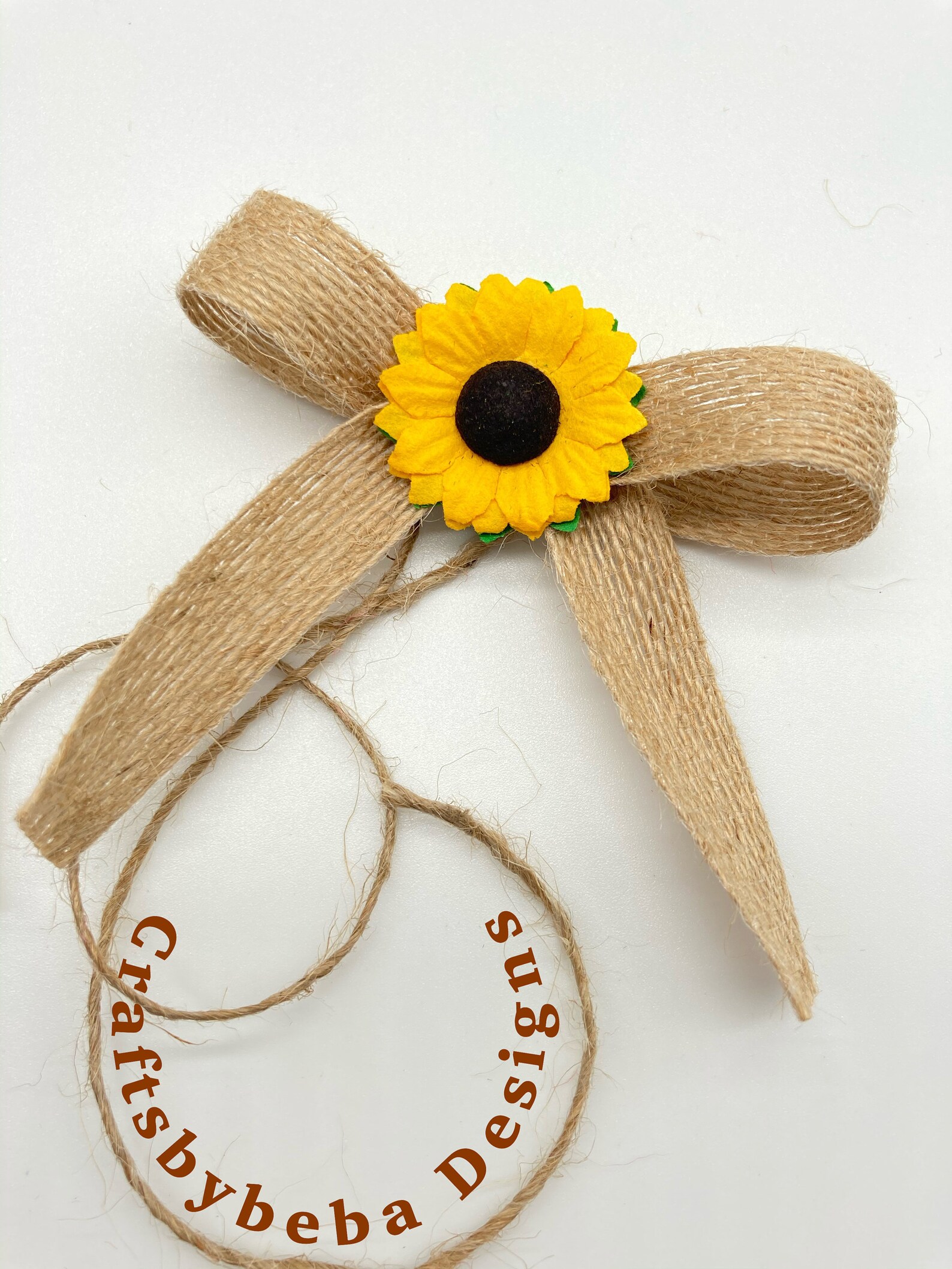 Sunflower Small Decorative Bows / Set 24 Bows / Sunflower - Etsy