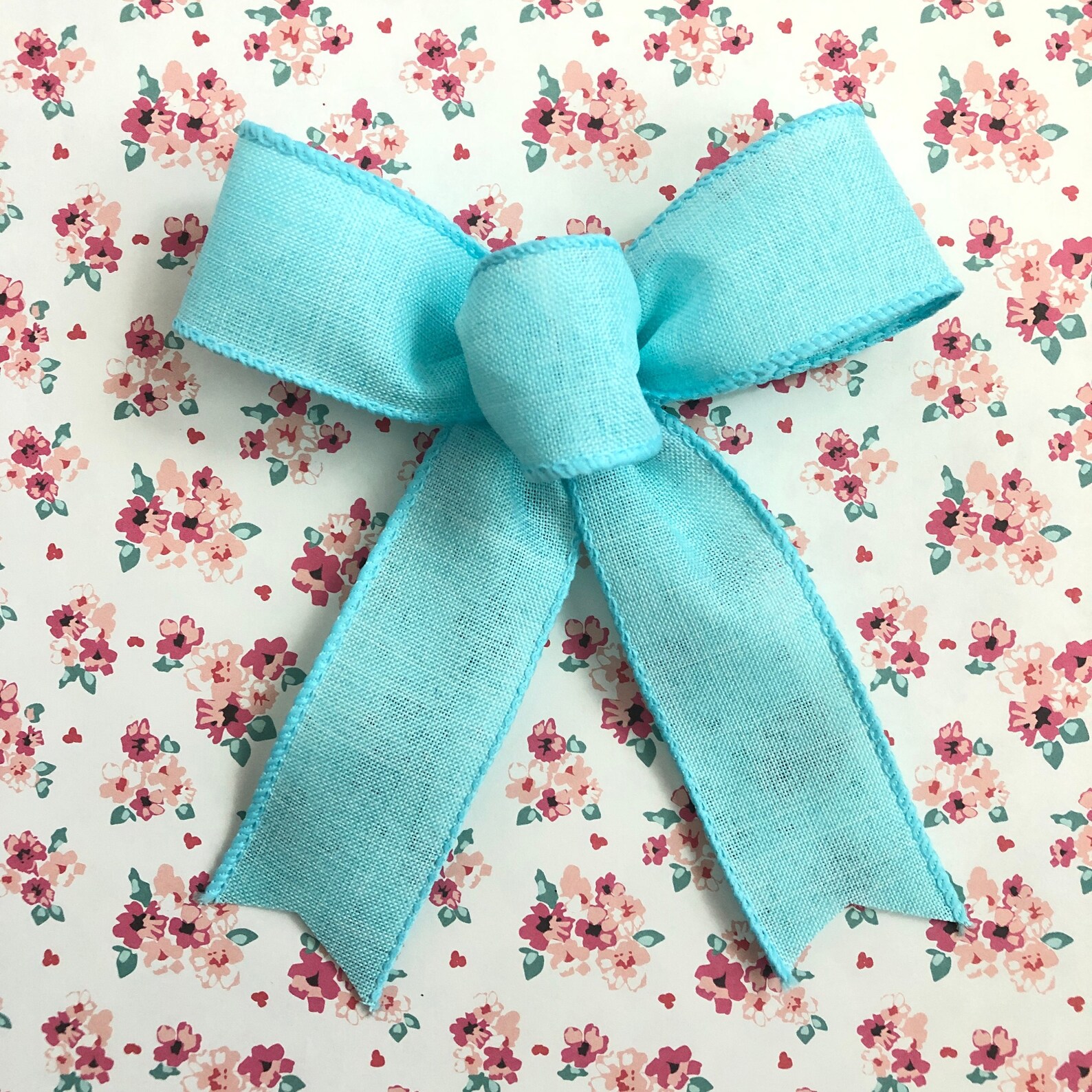 Teal Color Decorative Bows / Blue Teal Small Bows / Set of - Etsy