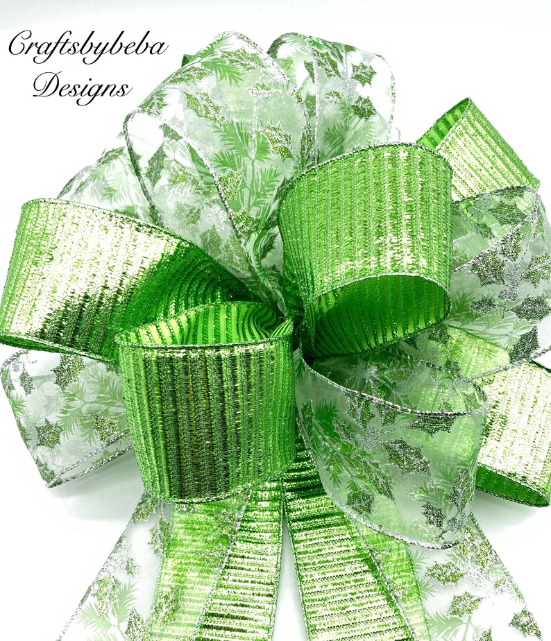 Green Christmas Mint Tree Topper / Green Mint Christmas | Etsy