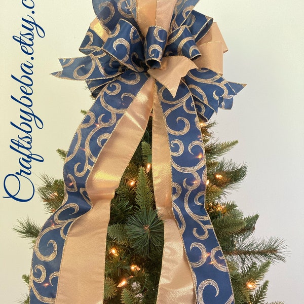 Gold Tree Topper - Etsy