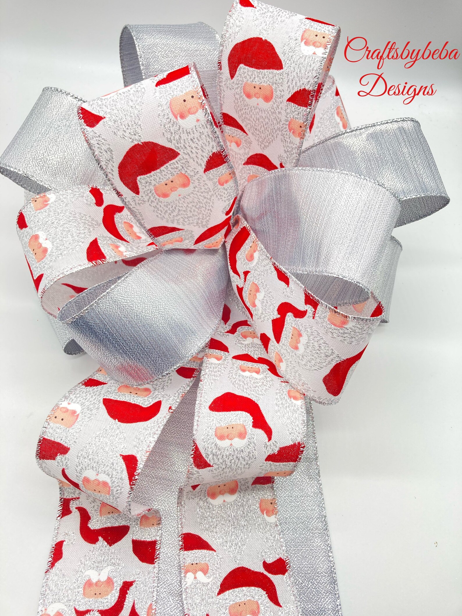 Santa Claus Christmas Tree Topper / Christmas Tree Topper / - Etsy