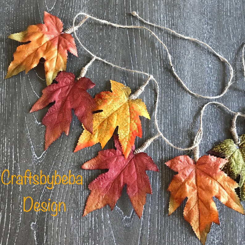 Autumn Leaves Banner / Fall Banner / Harvest Banner / Leaves - Etsy