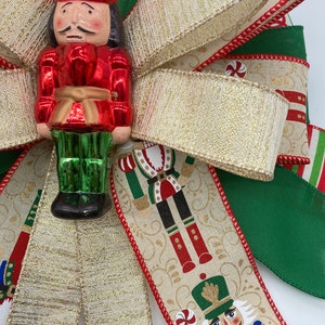 Nutcracker Christmas Tree Topper / Nutcracker Christmas Wreath - Etsy