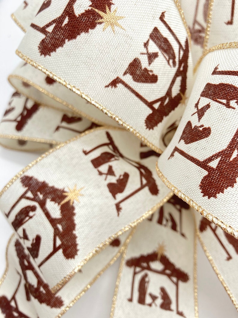 Nativity Scene Christmas Tree Topper / Christmas Nativity - Etsy