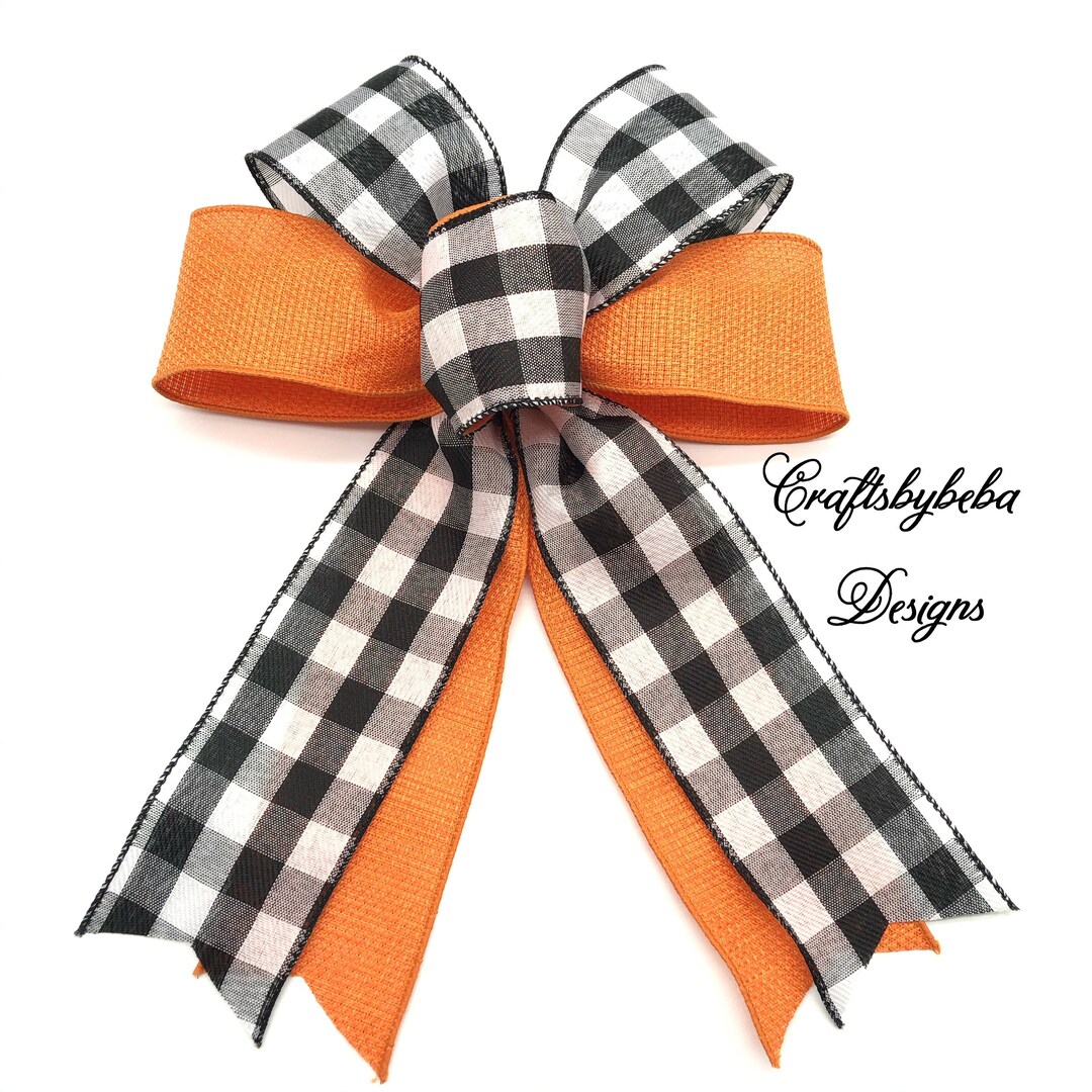 Harvest Decorative Bows / Fall Decorative Bows / Set 3 Bows / Autumn ...