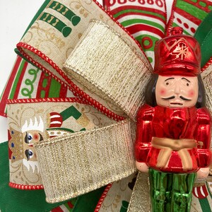 Nutcracker Christmas Tree Topper / Nutcracker Christmas Wreath - Etsy