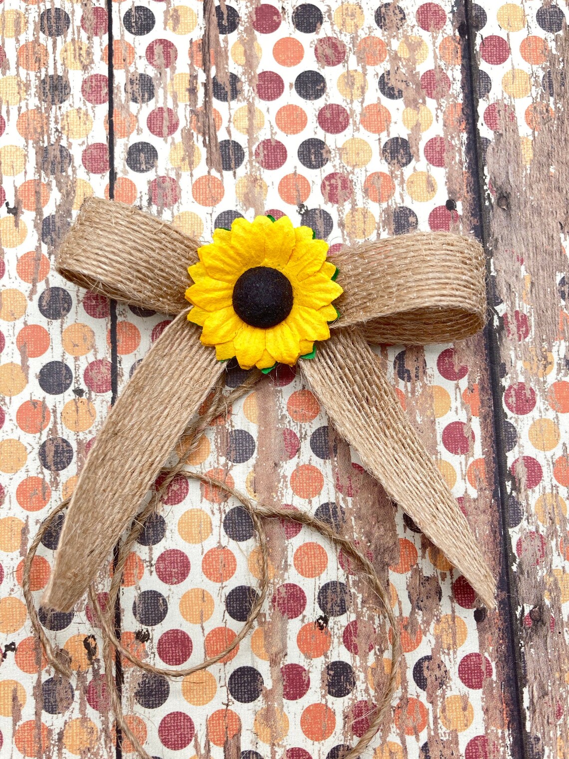 Sunflower Small Decorative Bows / Set 24 Bows / Sunflower - Etsy