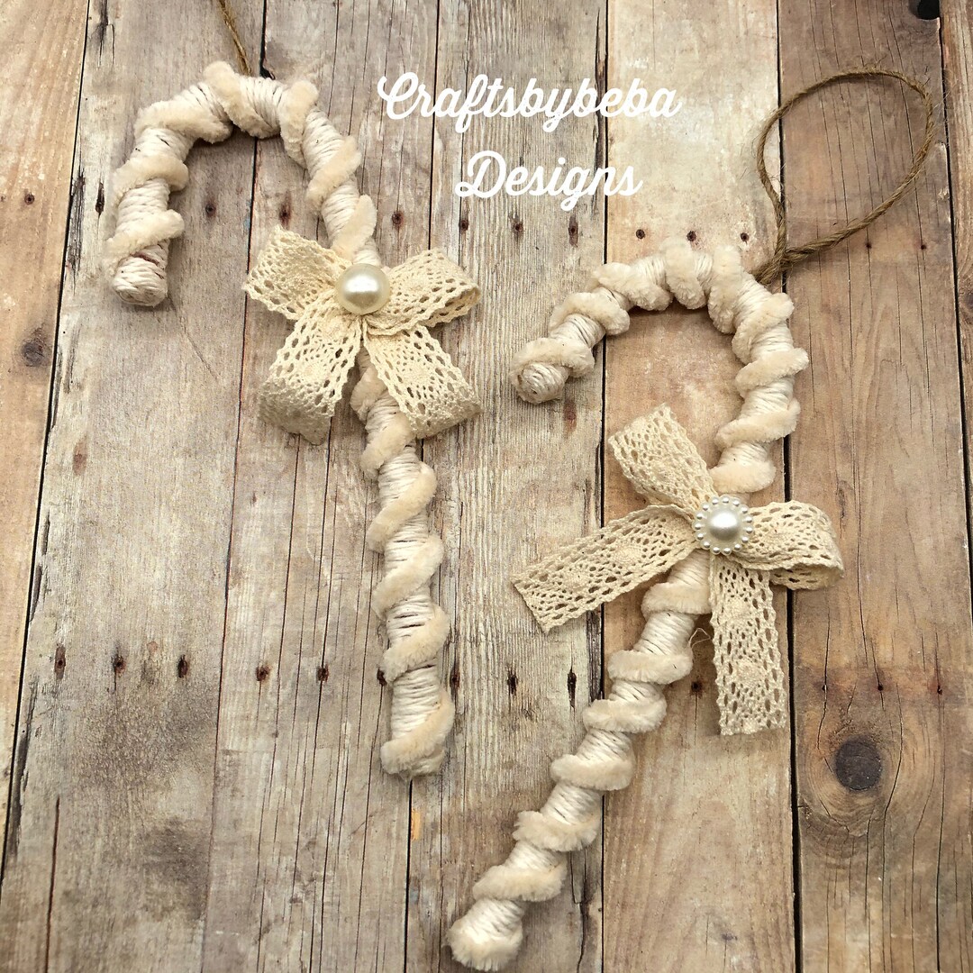 Candy Cane Vintage Ornaments Christmas Tree Ornaments Candy Cane ...