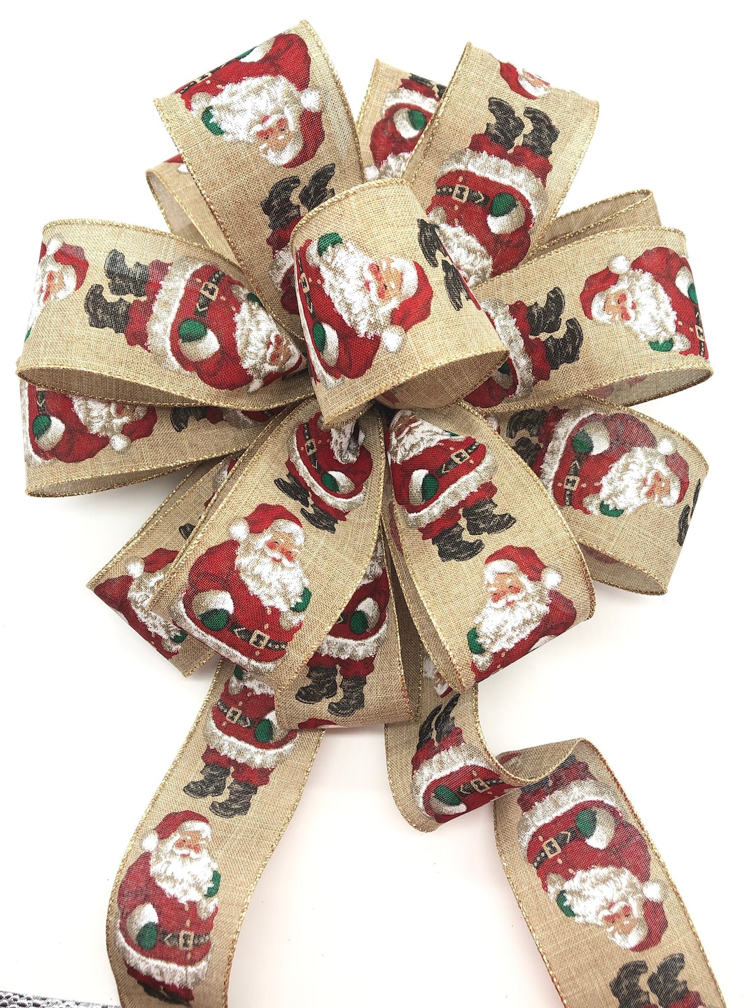 Christmas Tree Topper / Santa Claus Tree Topper / Christmas - Etsy