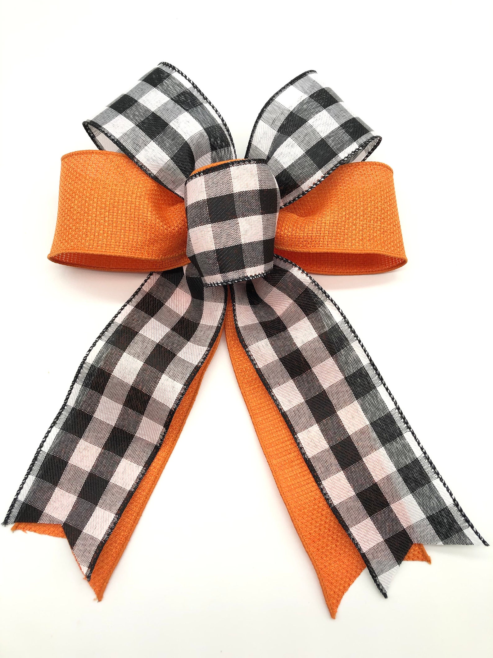 Harvest Decorative Bows / Fall Decorative Bows / Set 3 Bows / Autumn ...