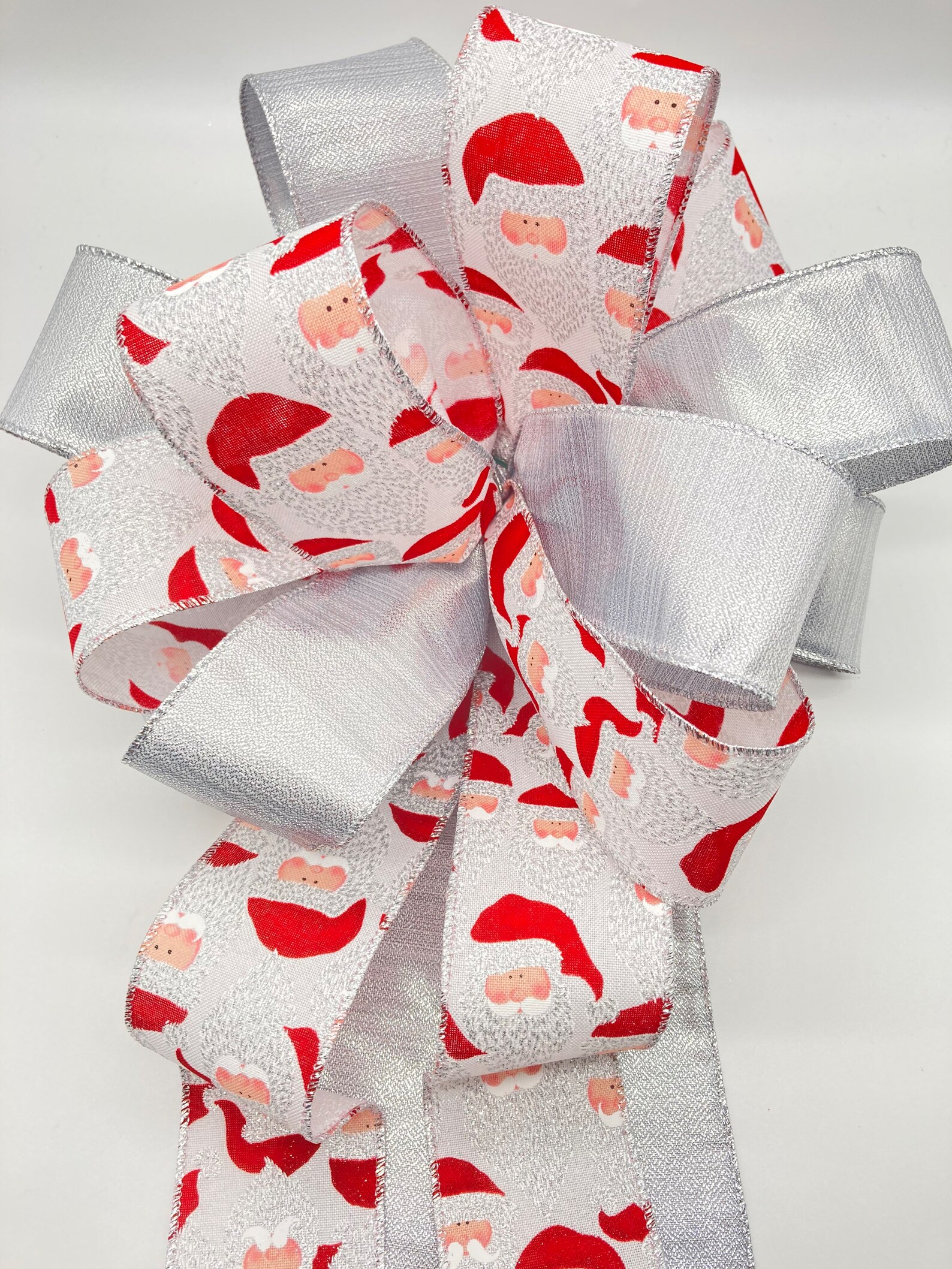 Santa Claus Christmas Tree Topper / Christmas Tree Topper / - Etsy