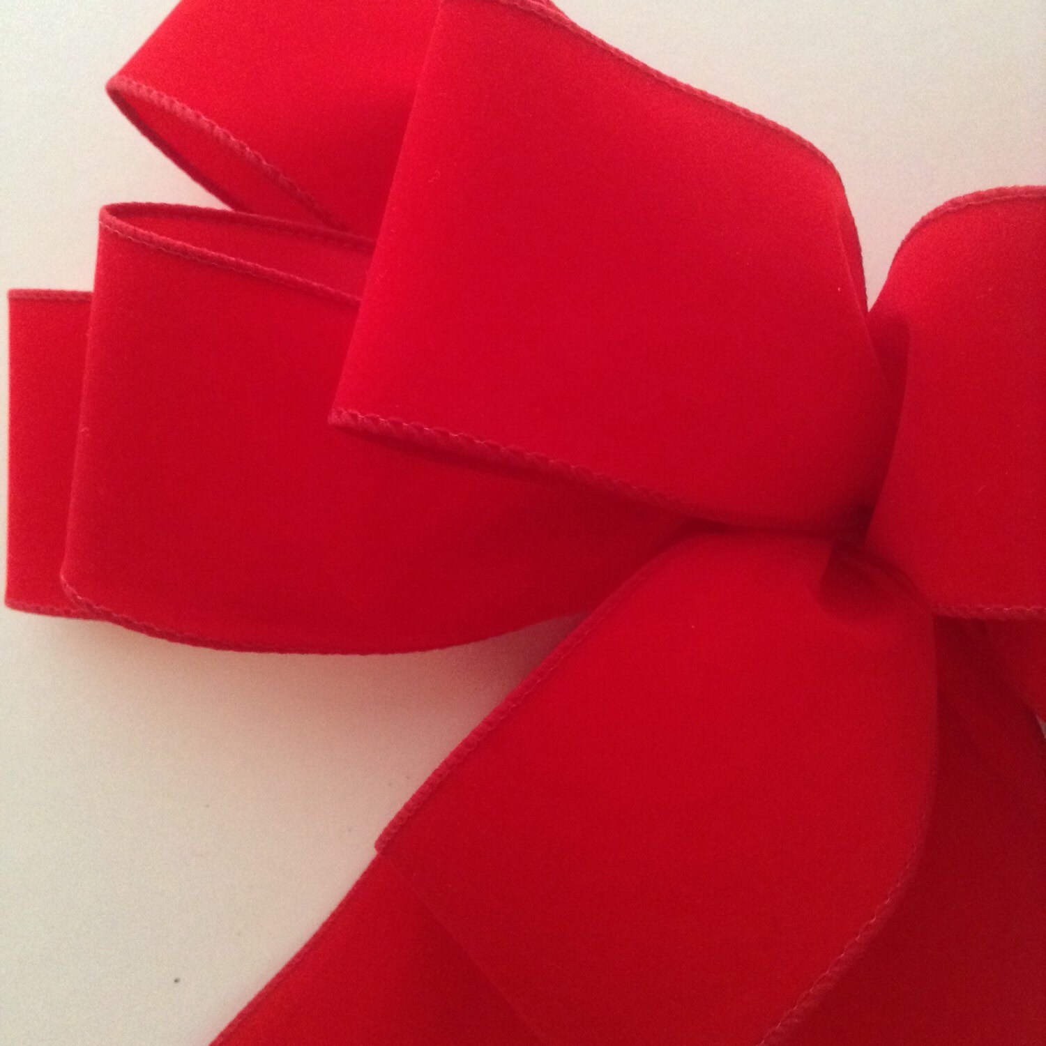 Christmas Wreath Bow / Wreath Decorative Bow / Red Bright | Etsy