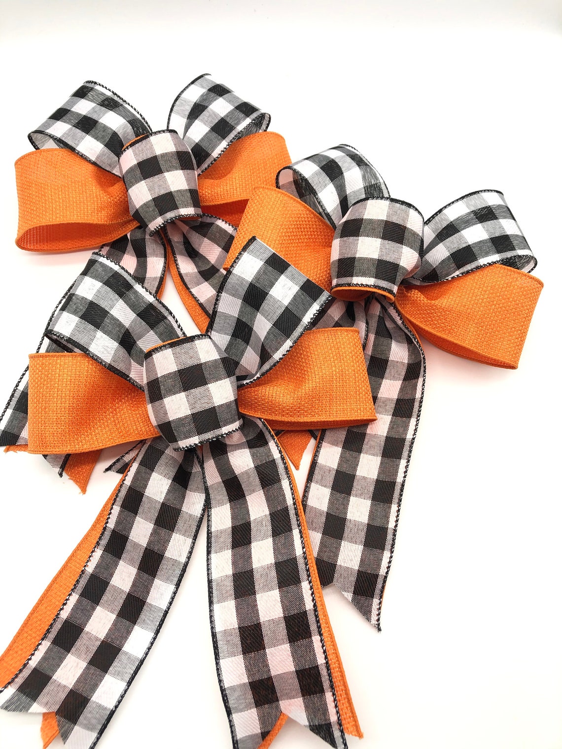 Harvest Decorative Bows / Fall Decorative Bows / Set of 3 Bows | Etsy