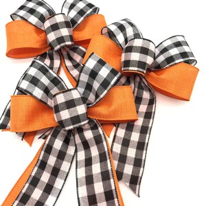 Harvest Decorative Bows / Fall Decorative Bows / Set 3 Bows / Autumn ...