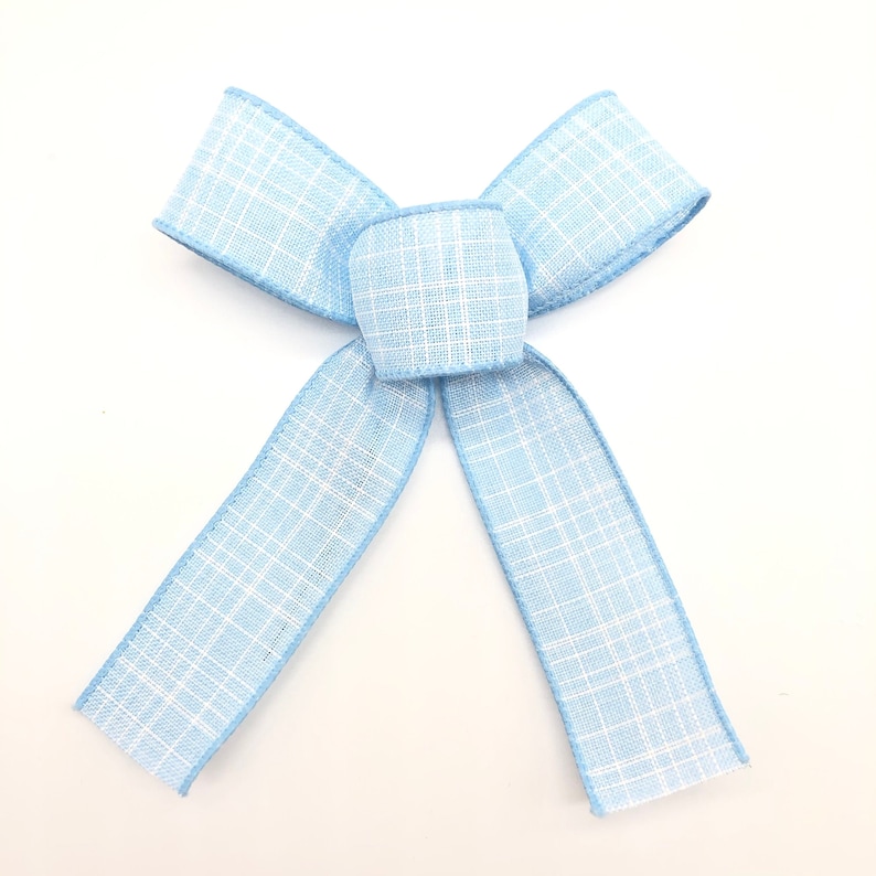 Blue Decorative Bows / Set 12 Bows / Baby Blue Decorative Bows | Etsy