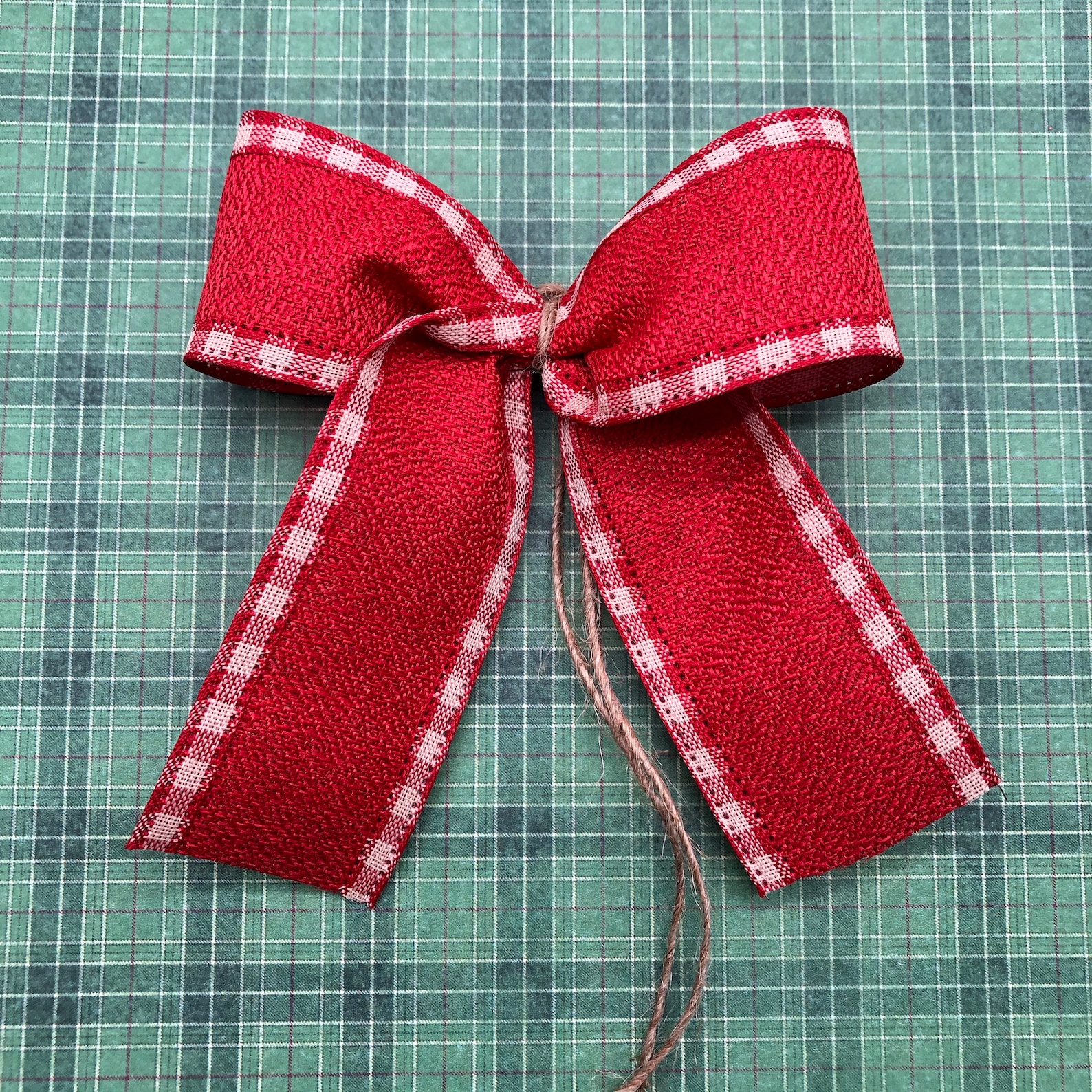 Red Christmas Bows / Set 12 Bows / Christmas Tree Bows / | Etsy